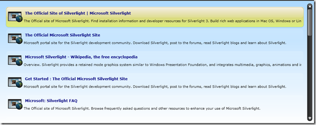 Jomit's Blog: First Look at - Silverlight SDK for Bing